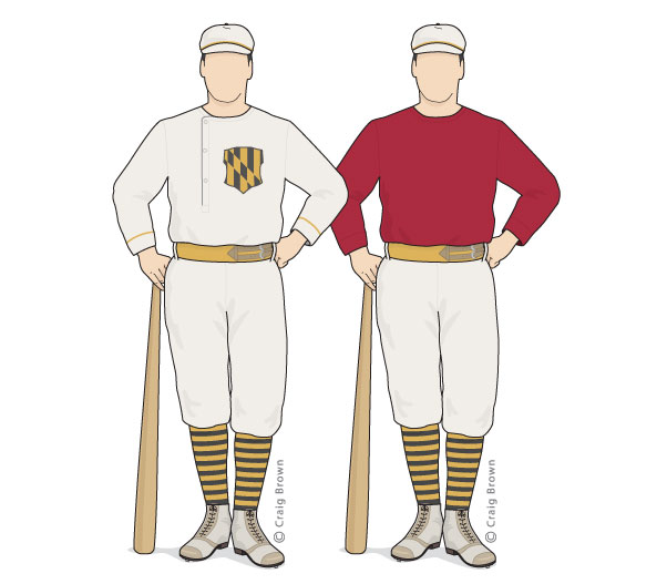 Threads Of Our Game1873 Lord Baltimore, Baltimore - Threads Of Our Game