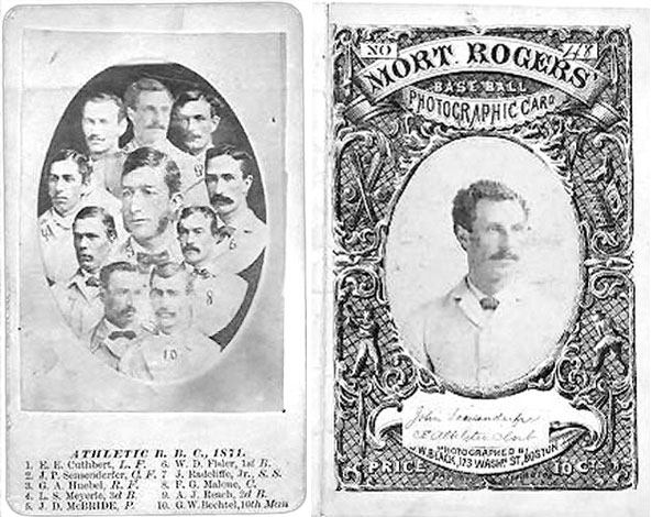 Threads Of Our Game1871 Athletic, Philadelphia - Threads Of Our Game