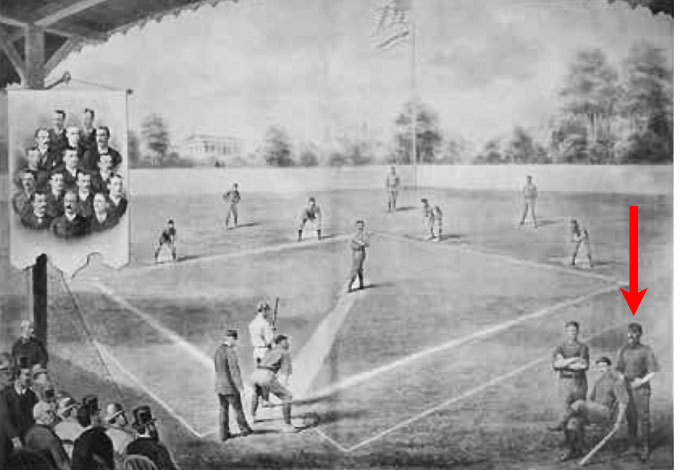 Threads Of Our Game1884 Athletic, Philadelphia - Threads Of Our Game